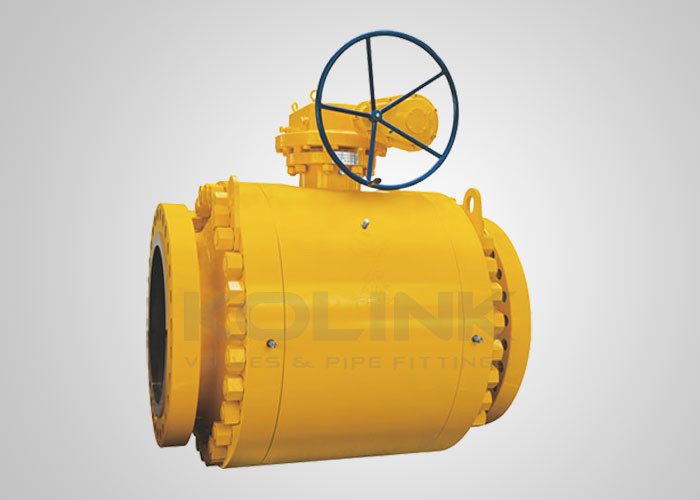 Forged Steel Trunnion Ball Valve DBB - API 6D Compliant